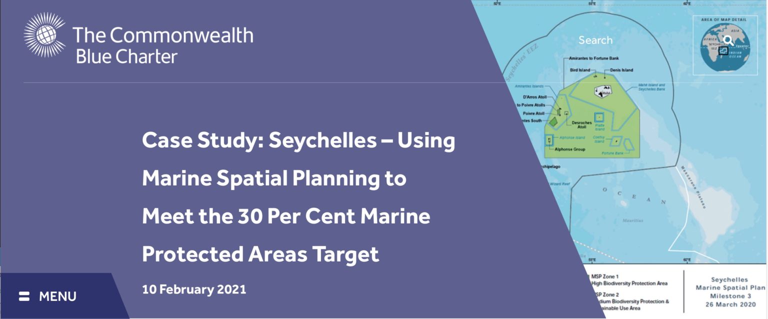 Commonwealth Blue Charter - Seychelles Marine Spatial Plan Initiative
